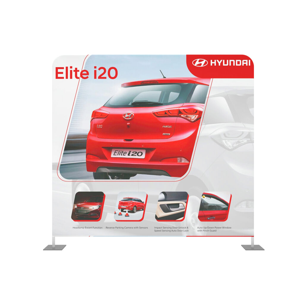 Hype Large Outdoor Adjustable backdrop stand | Portable Backdrop