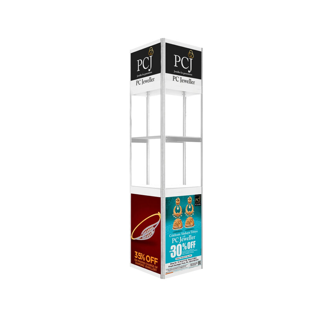 Premium Portable Backdrop & Banner Display stands in India